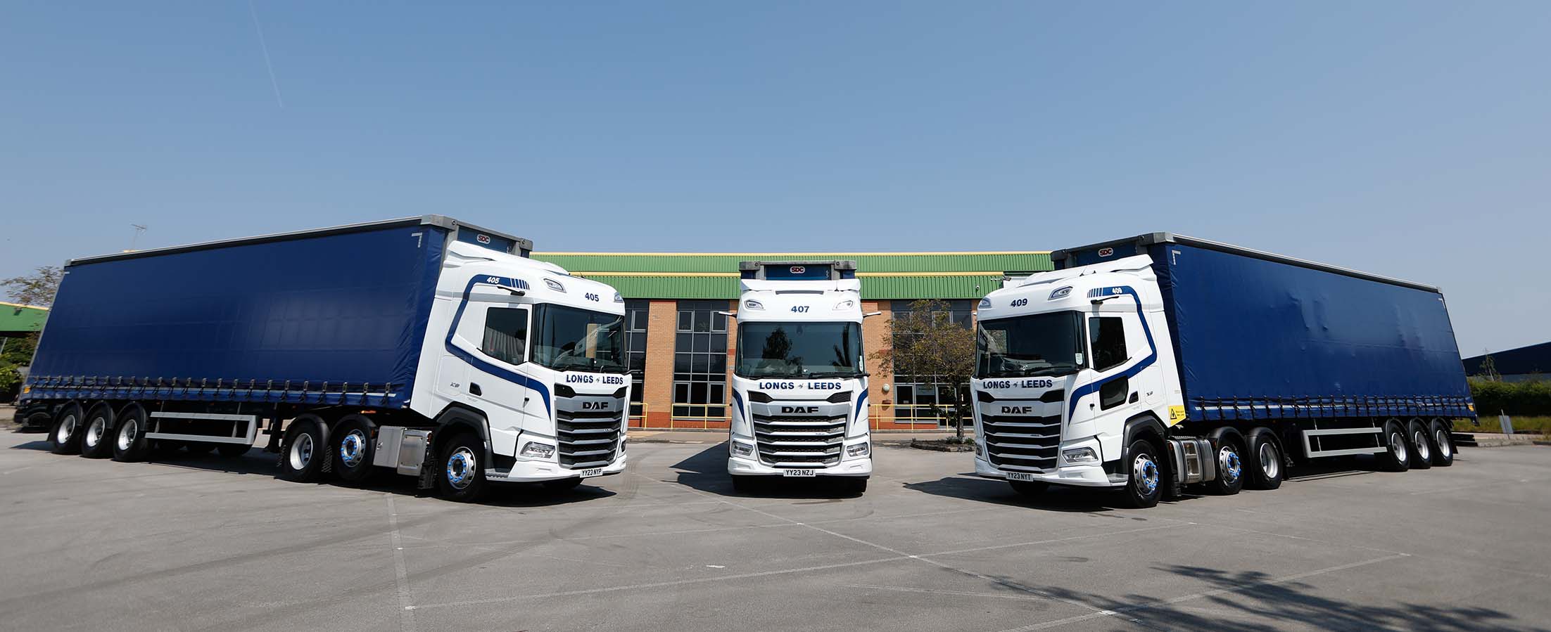 TIP Group supports Longs of Leeds with supply of 17 new trailers and 50 trucks | TIP Group